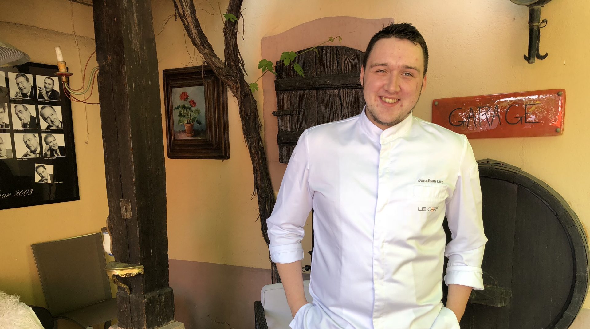 Jonathan se sent bien au Cerf - Le Cerf - Restaurant & Hôtel 4*